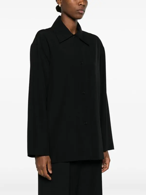 THE ROW Rigel Wool Shirt
