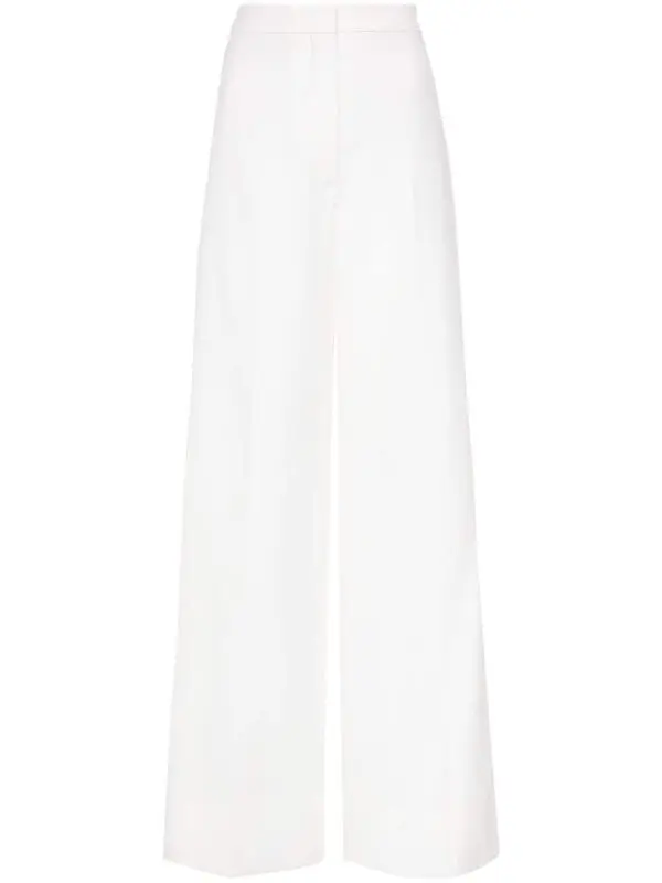 Stella McCartney Wide-leg Wool Trousers