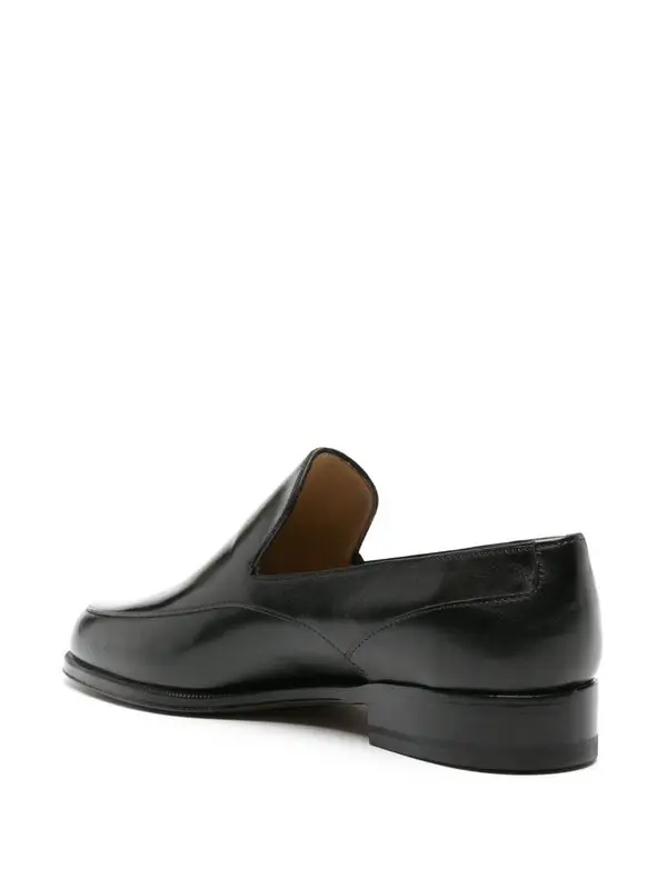 THE ROW Enzo Leather Loafers
