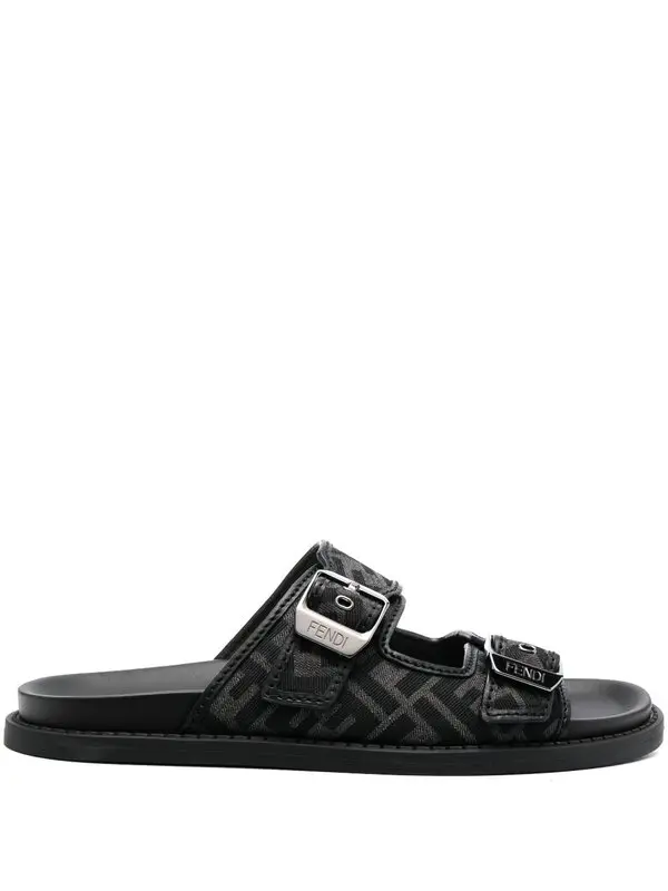 Fendi Ff-jacquard Sandals