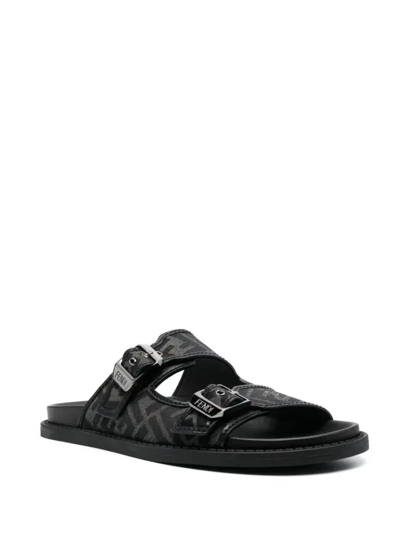Fendi Ff-jacquard Sandals