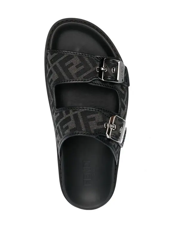 Fendi Ff-jacquard Sandals