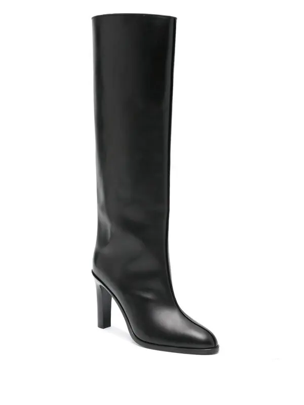 THE ROW 105mm Leather Knee Boots