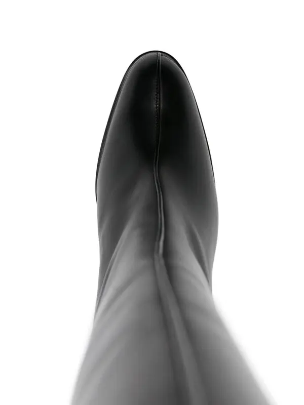 THE ROW 105mm Leather Knee Boots