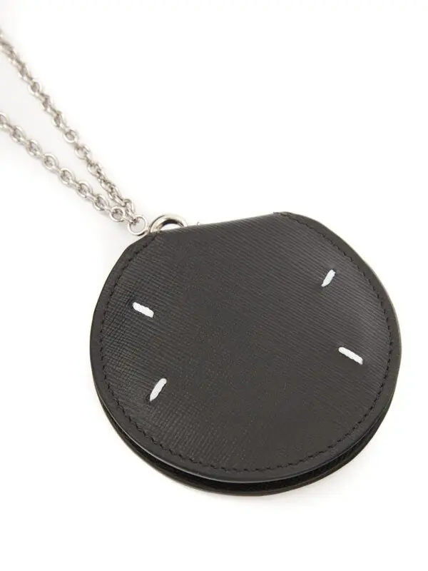 MAISON MARGIELA Mirror Leather Chain-pocket - Black