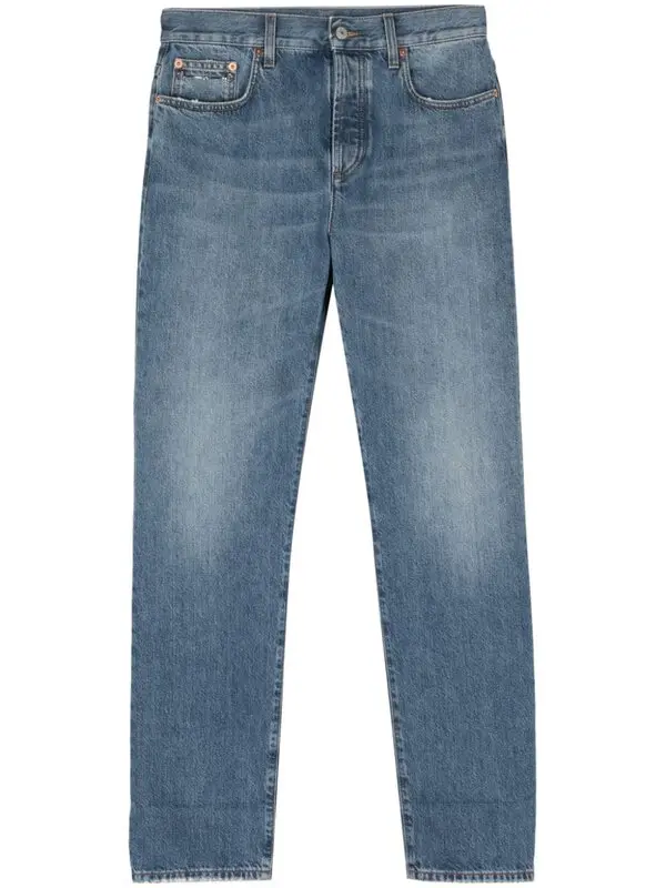 Gucci Horsebit-detail Straight-leg Jeans