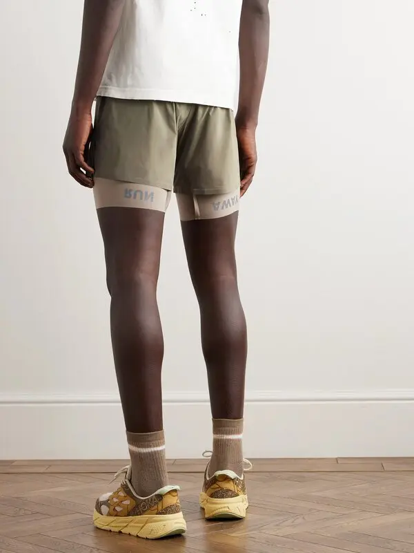 Satisfy Straight-leg Layered Techsilk™ Shell And Justice™ Shorts