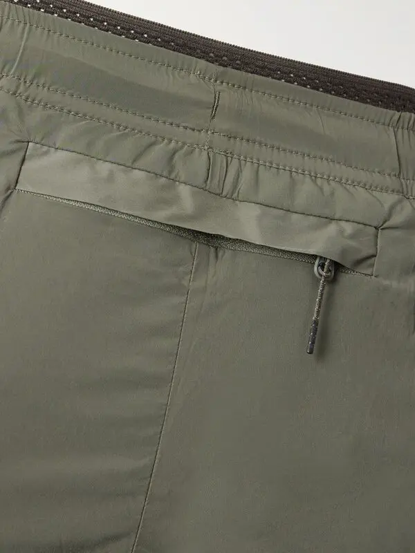 Satisfy Straight-leg Layered Techsilk™ Shell And Justice™ Shorts
