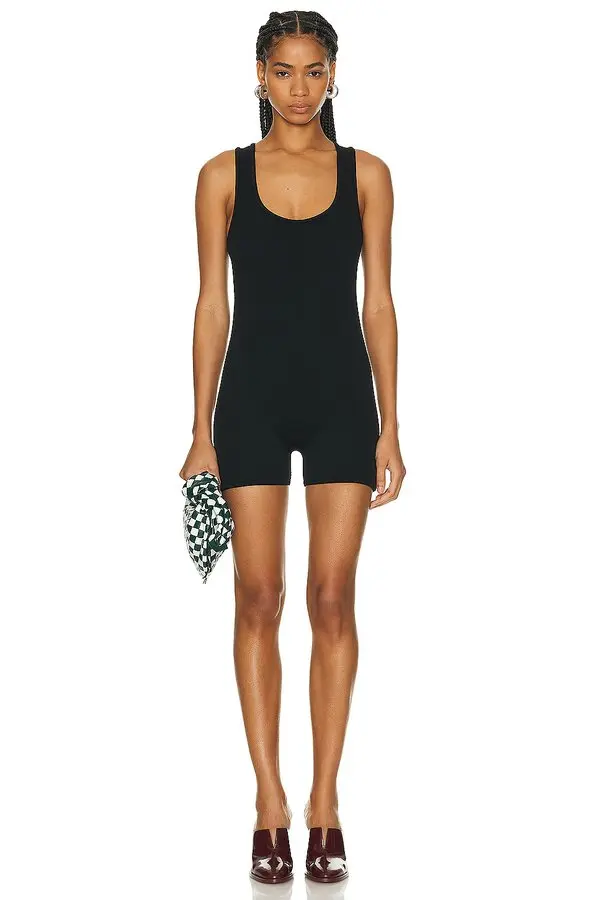 Bottega Veneta Sleeveless Romper - Black