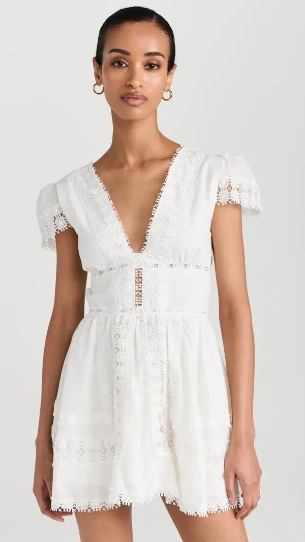Peixoto Piper Mini Dress - White
