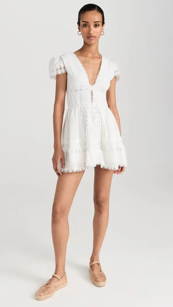 Peixoto Piper Mini Dress - White