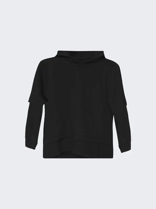 Rick Owens Hooded Sweatshirt - Black