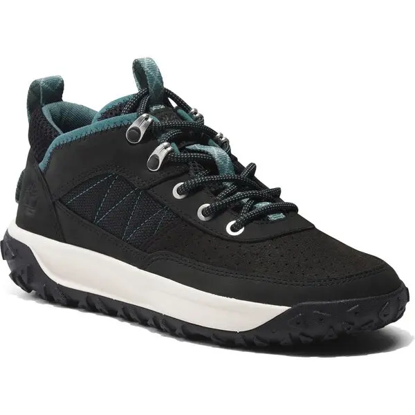 Timberland Greenstride Motion Hiking Sneakers - Black Nubuck With White