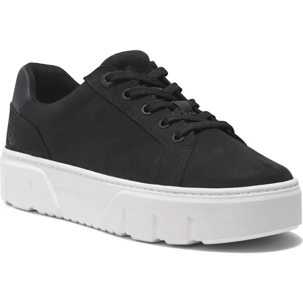 Timberland Laurel Court Platform Sneakers - Black Nubuck