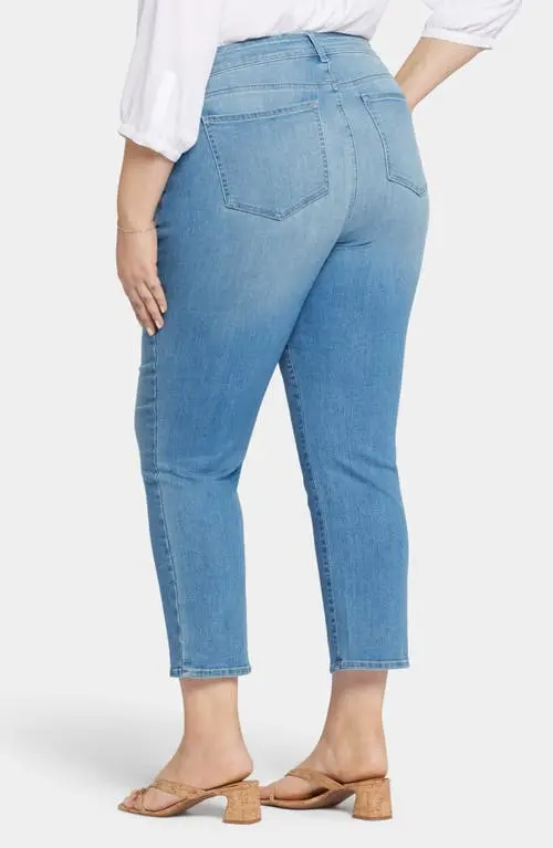 NYDJ Marilyn High-waist Ankle Straight Leg Jeans