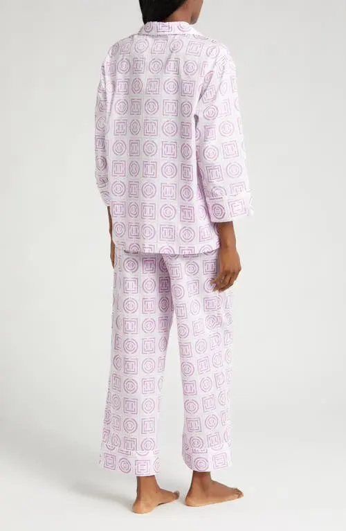 Natori The Getaway Cotton Pajamas - Light Orchid