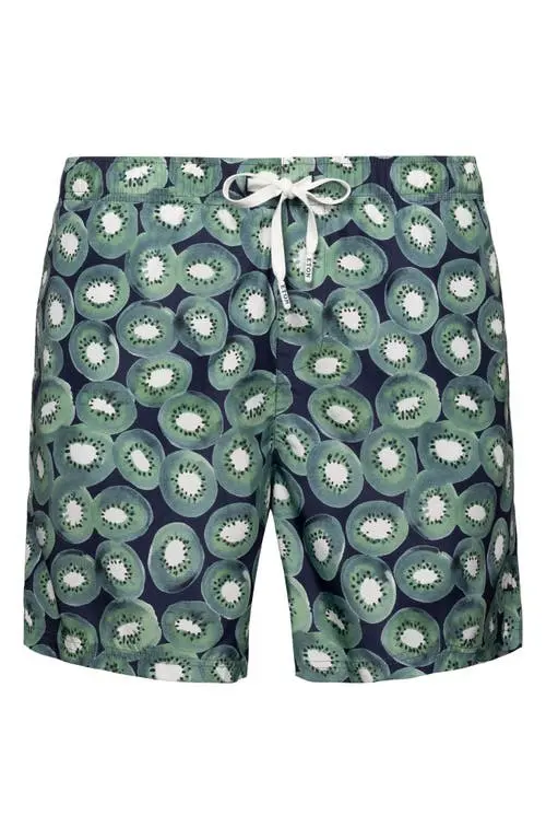 Eton Kiwi Swim Trunks - Blue/green