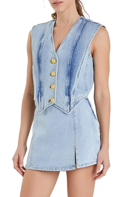 English Factory Vest - Denim