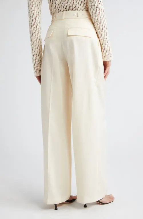 RÓHE Virgin Wool Wide Leg Pants