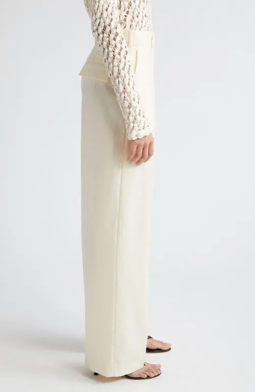 RÓHE Virgin Wool Wide Leg Pants