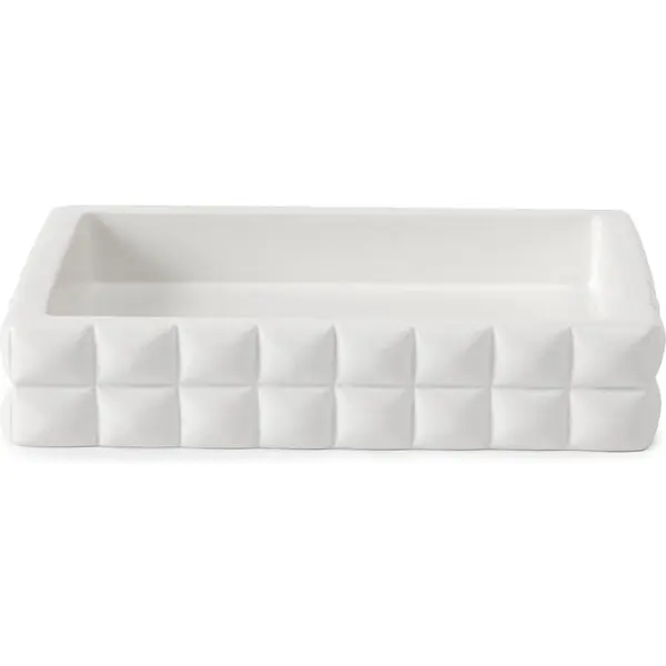 KASSATEX Piazza Soap Dish - White