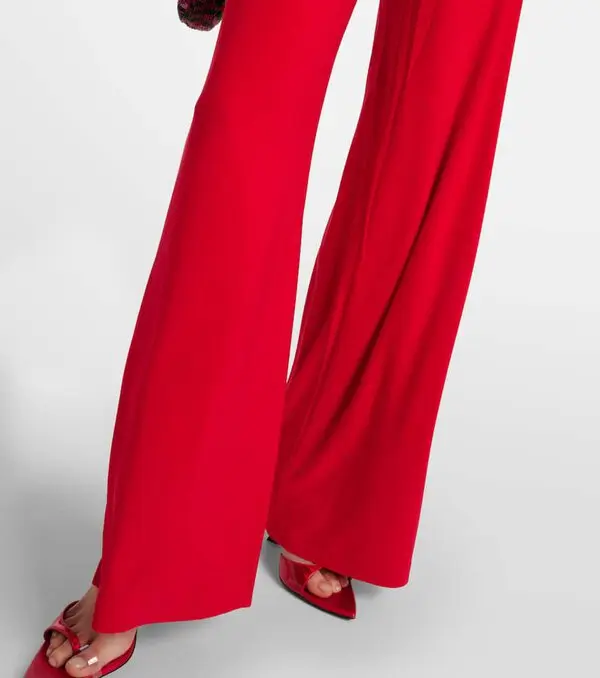 Norma Kamali Draped Wide-leg Jumpsuit