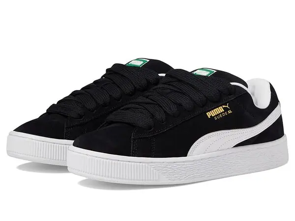PUMA Suede Xl Lace-up Casual Sneakers - Black