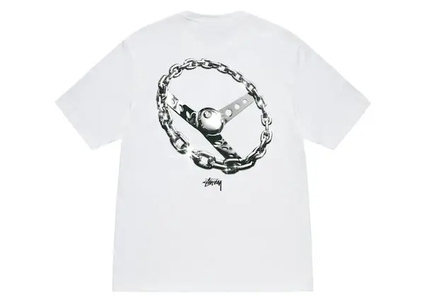 StÜssy Chainlink T-shirt - White