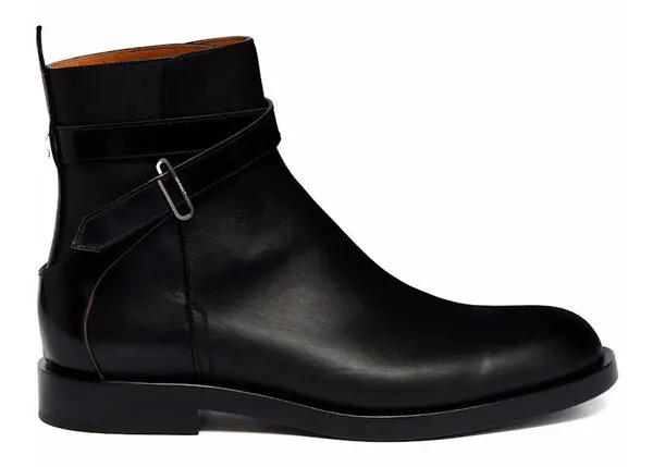 Off-White Paperclip Ankle Boots - Black
