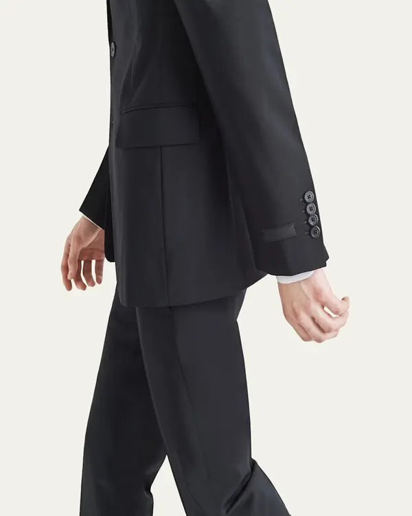 Prada Wool-mohair Solid Suit