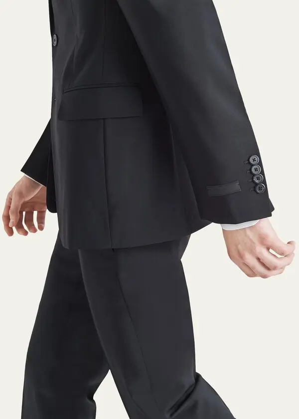 Prada Wool-mohair Solid Suit