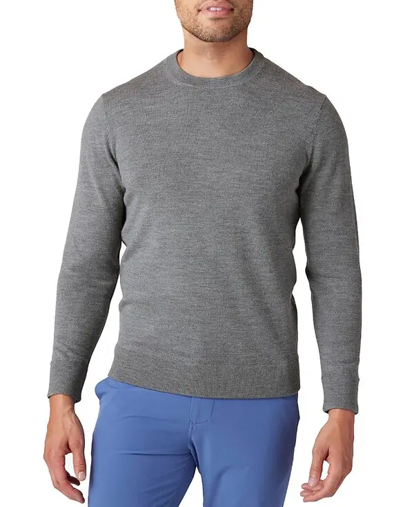 Mizzen+main Preston Crewneck Sweater - Nickel Heather