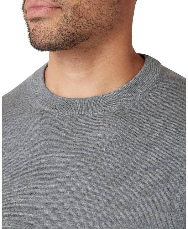 Mizzen+main Preston Crewneck Sweater - Nickel Heather