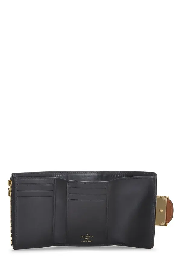 LOUIS VUITTON Monogram Reversed Dauphine Compact Wallet