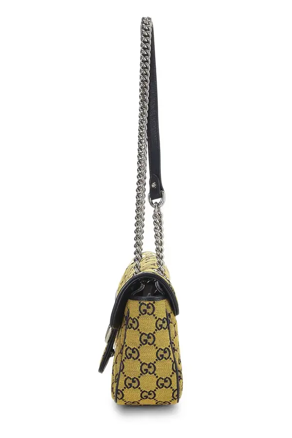 Gucci Gg Canvas Marmont Shoulder Bag