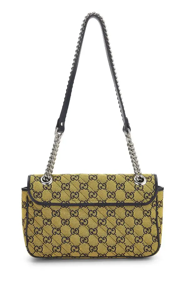 Gucci Gg Canvas Marmont Shoulder Bag