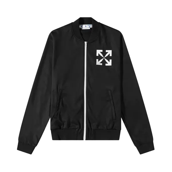 Off-White Single Arrow Slim Tracktop /white - Black