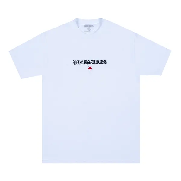 PLEASURES Printed T-shirt - White