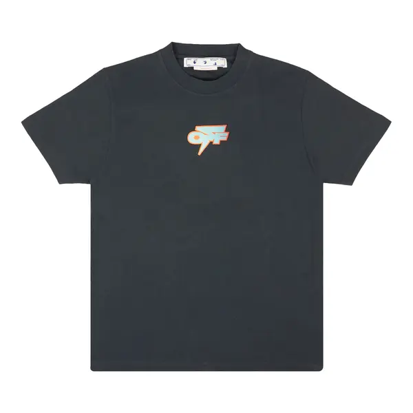 Off-White Degrade Thunder Slim Short-sleeve Tee 'outerspace - Black