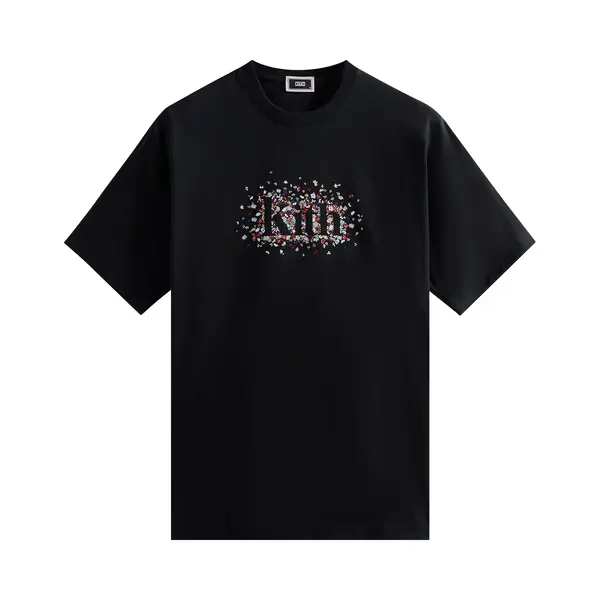 Kith Meadow Serif Tee - Black