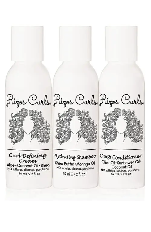 RIZOS CURLS Travel Kit Curl Care Trio $33 Value - None