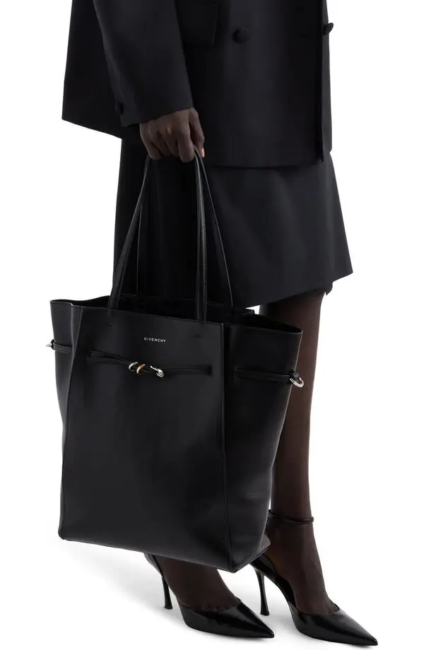 Givenchy Voyou Belted Leather Tote