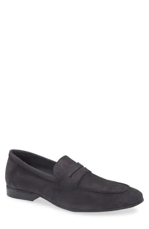 Nordstrom Knox Flexible Penny Loafer - Grey Depths