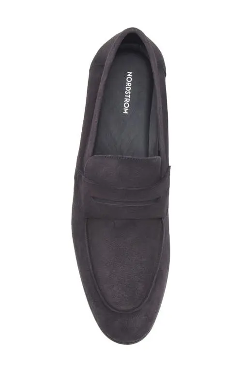 Nordstrom Knox Flexible Penny Loafer - Grey Depths