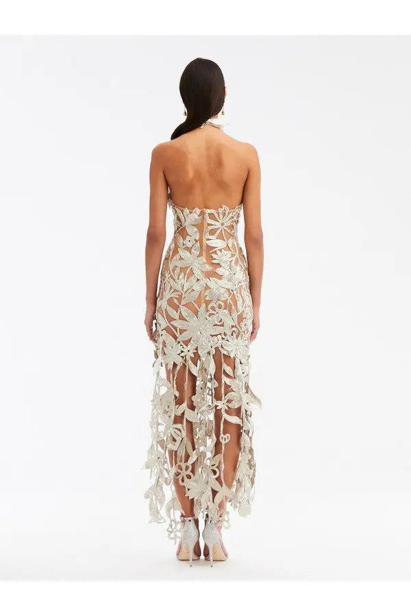 bugle bead dress Bugle Bead Sequins Dress