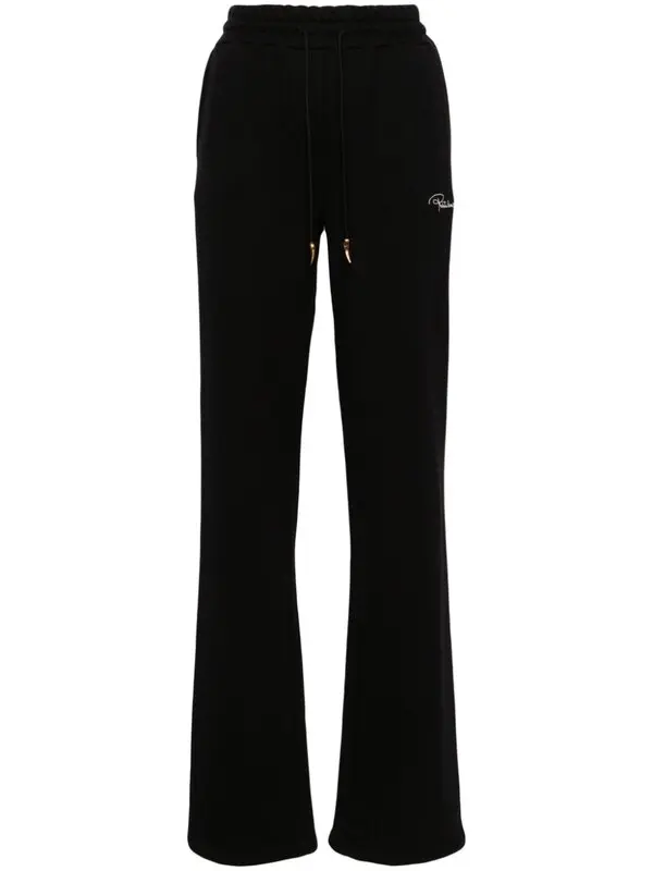 Roberto Cavalli Logo-embroidered Track Pants