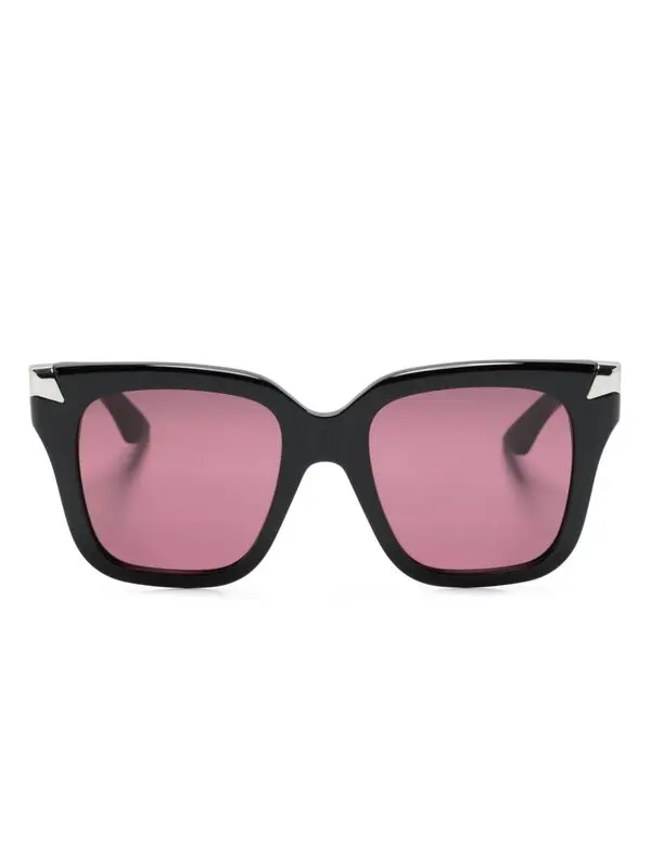 Alexander McQueen Oversized Sunglasses - Black