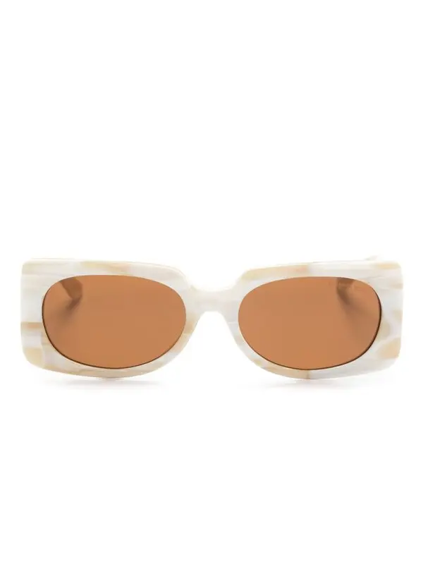 Michael Kors Rectangle Sunglasses - Neutrals