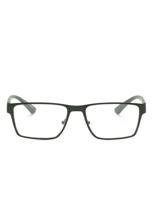 Emporio Armani Rectangle-frame Glasses - Green