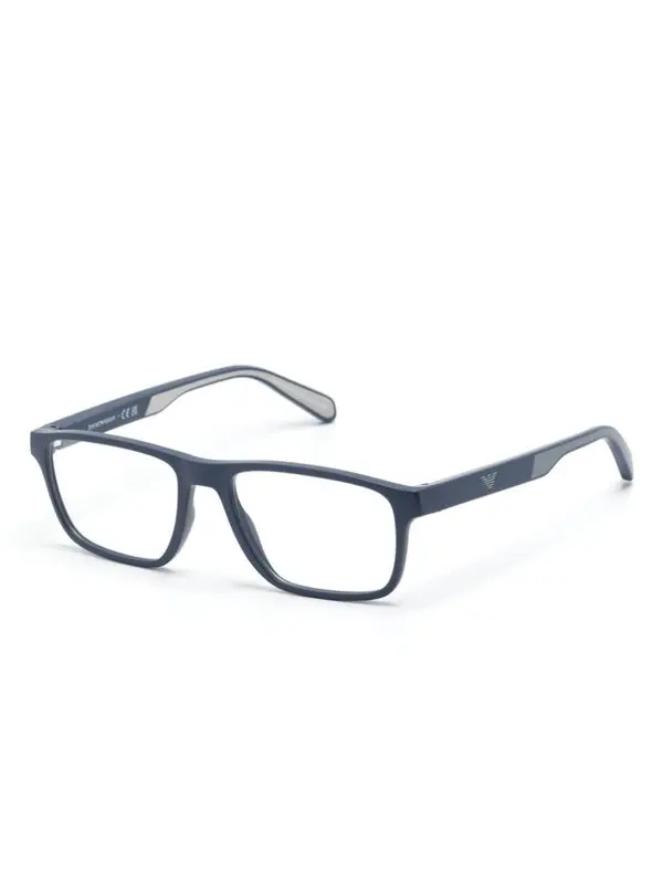 Emporio Armani Rectangle-frame Glasses